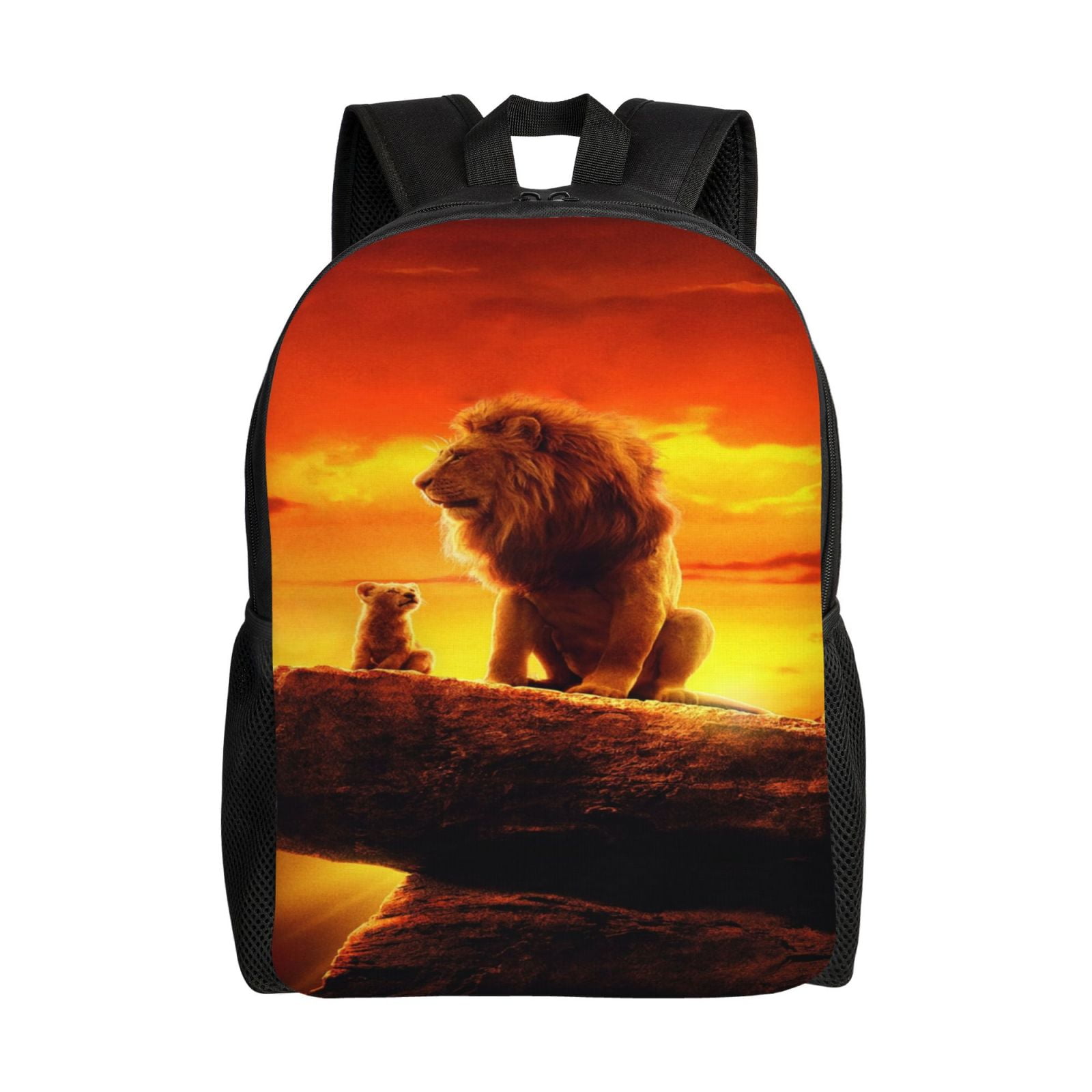 The Lion King Backpack, 3D Printed Cartoon Laptop Bag Bookbag ...
