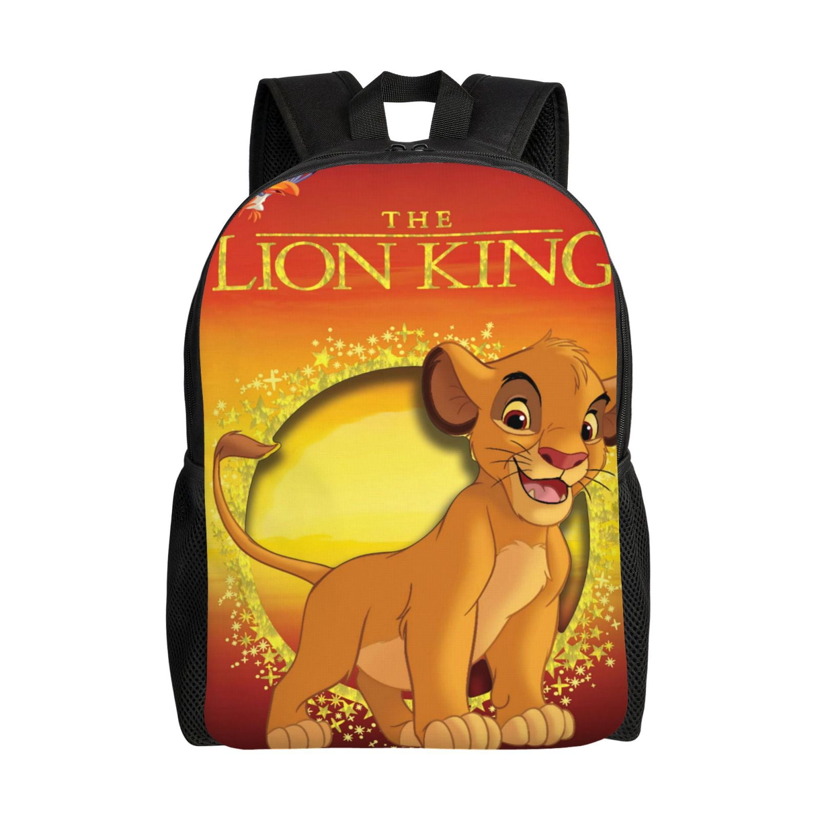 The Lion King Backpack, 3D Printed Cartoon Laptop Bag Bookbag ...