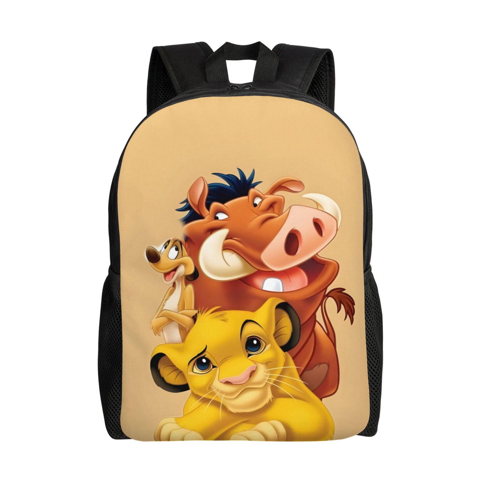 The Lion King Backpack, 3D Printed Cartoon Laptop Bag Bookbag ...