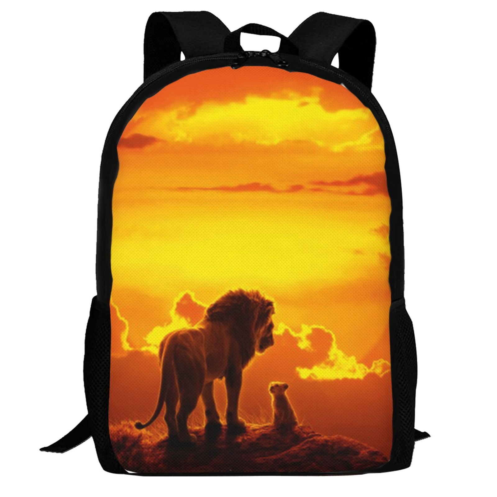 The Lion King Backpack, 3d Printed Laptop Backpack, Water Resistant ...