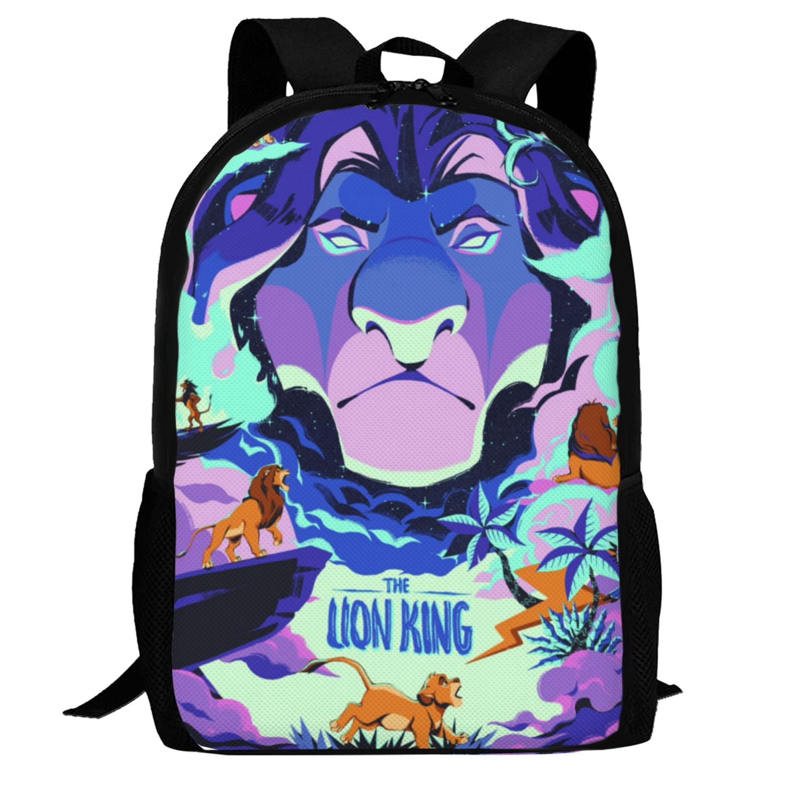 The Lion King Backpack, 3d Printed Laptop Backpack, Water Resistant ...