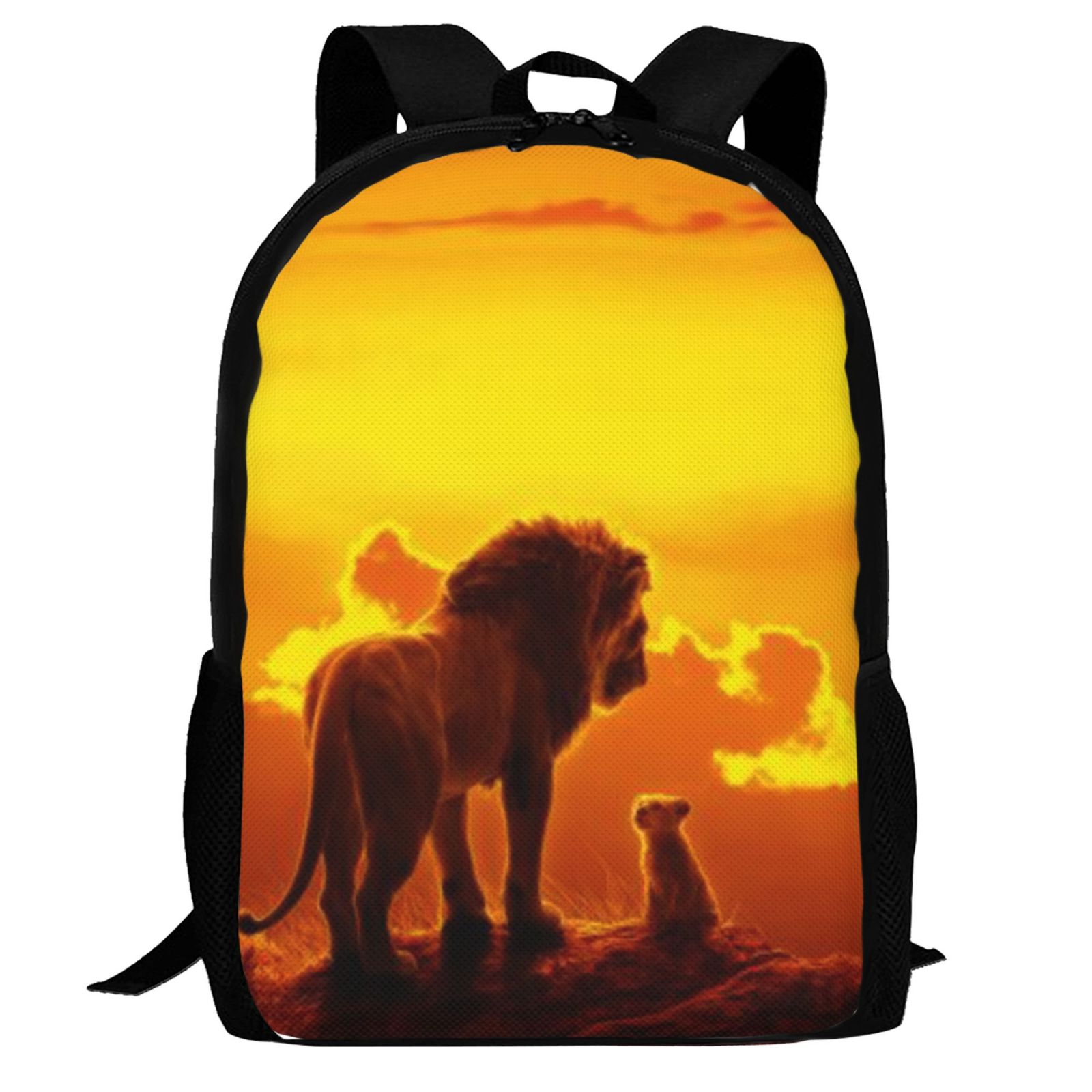 The Lion King Backpack, 3d Printed Laptop Backpack, Water Resistant ...