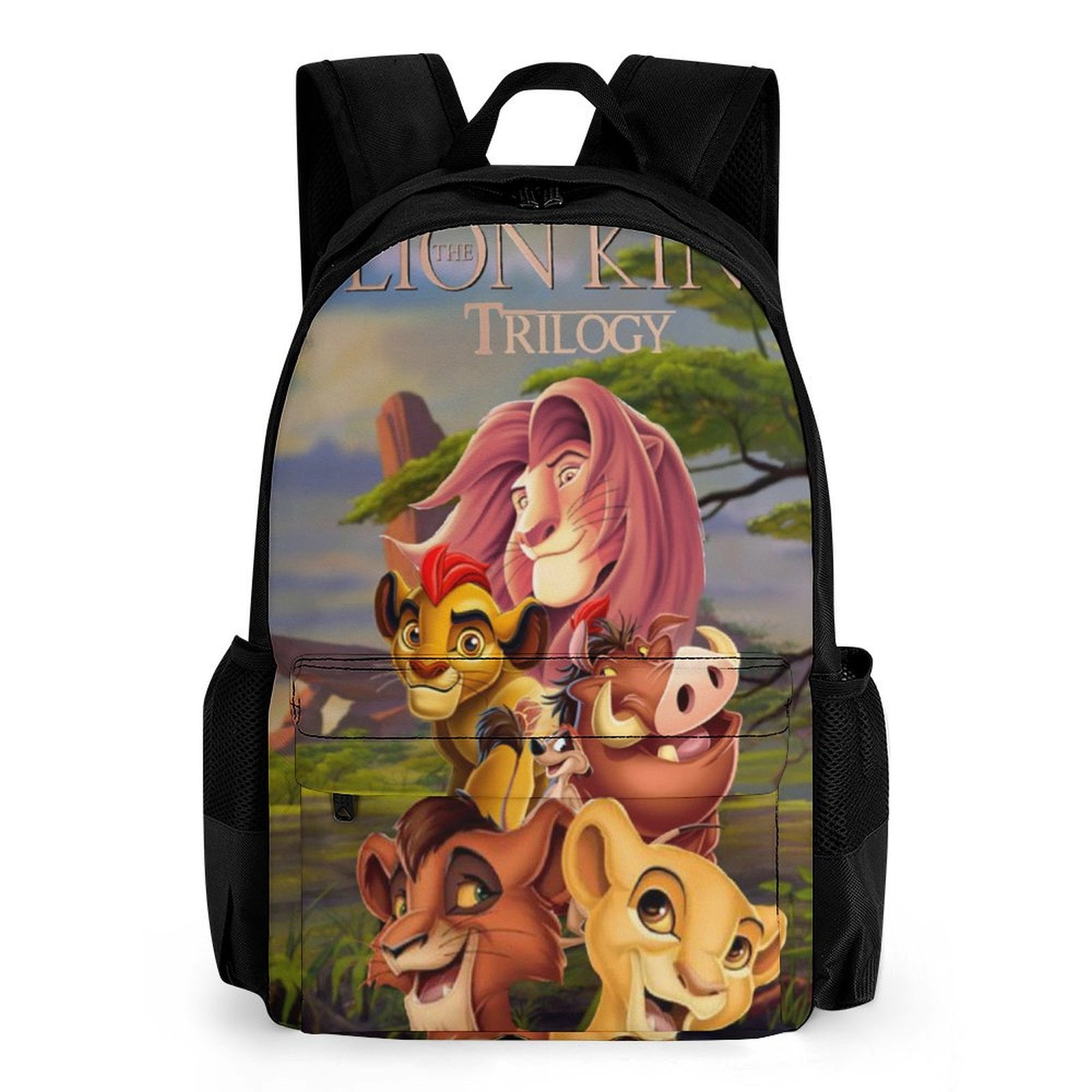 The Lion King Backpack Book Bags Casual Daypack for Travel Work Office ...