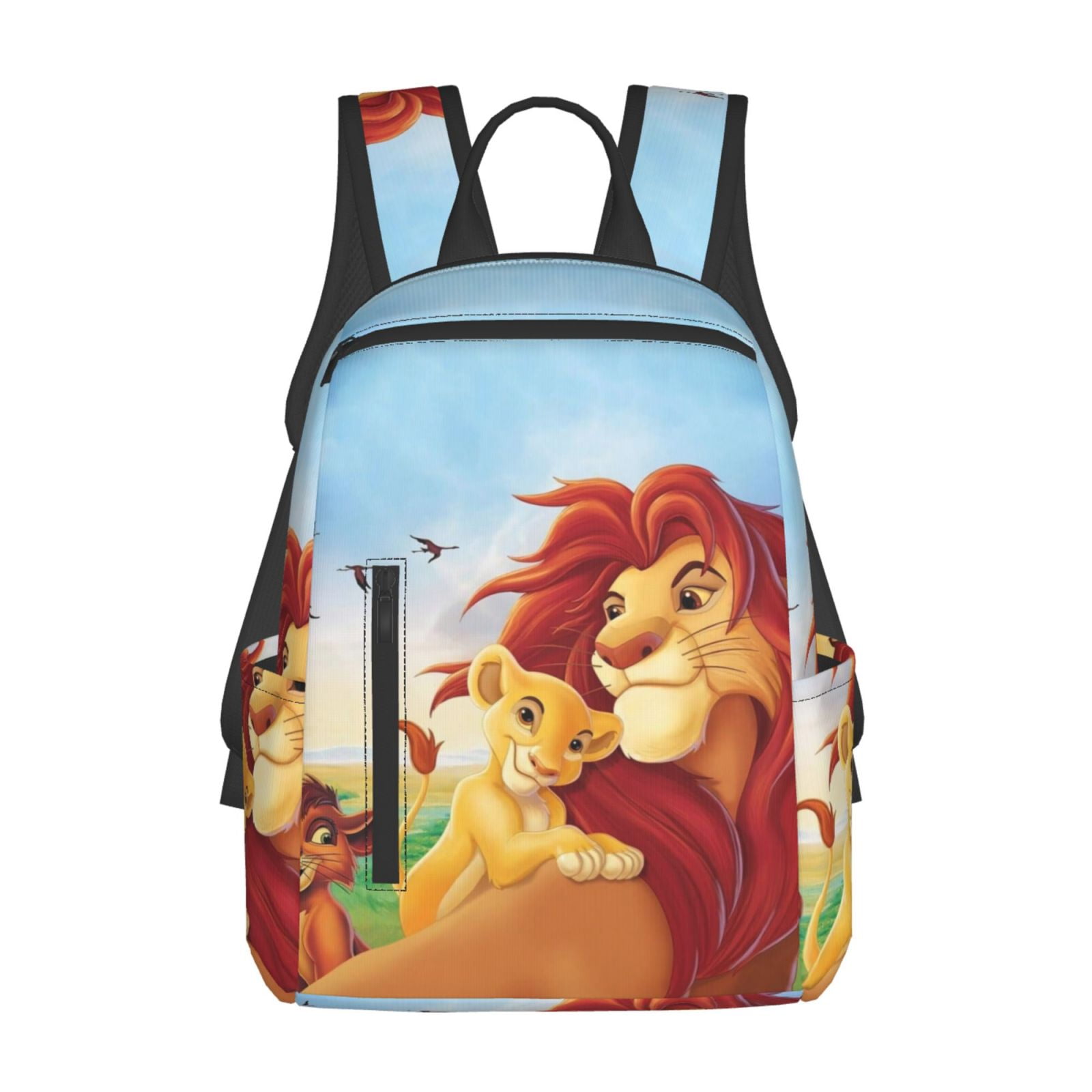 The Lion King Backpack for Women Men, Waterproof Lightweight Casual ...