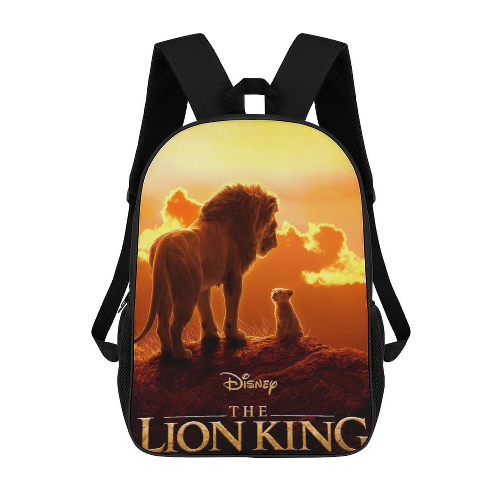The Lion King Backpacks 17 Inch Bookbag Casual Daypack for Travel ...