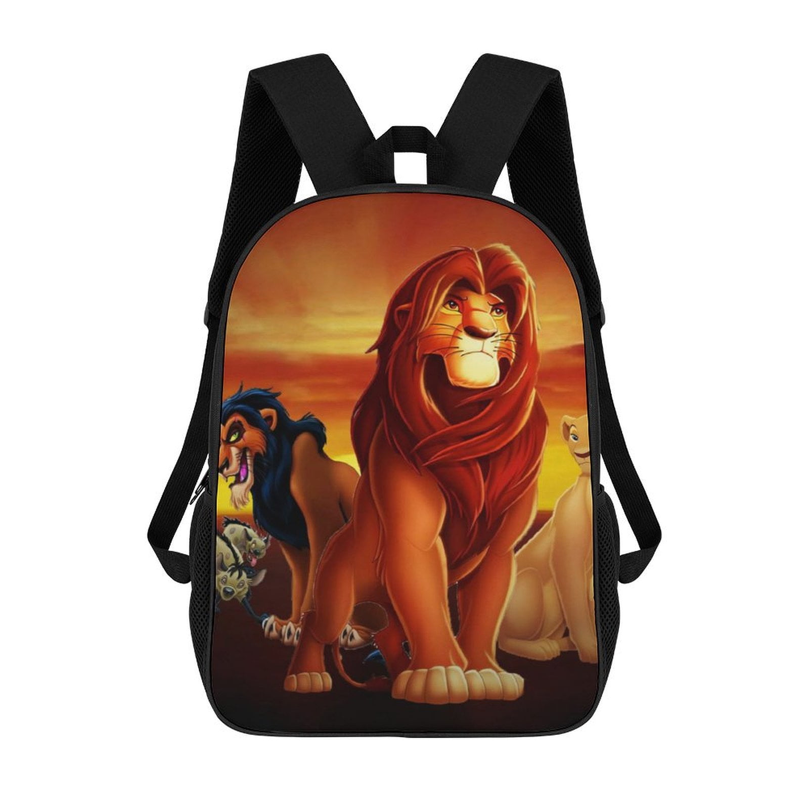 The Lion King Backpacks Bookbag Casual Daypack Backpacks for Travel ...