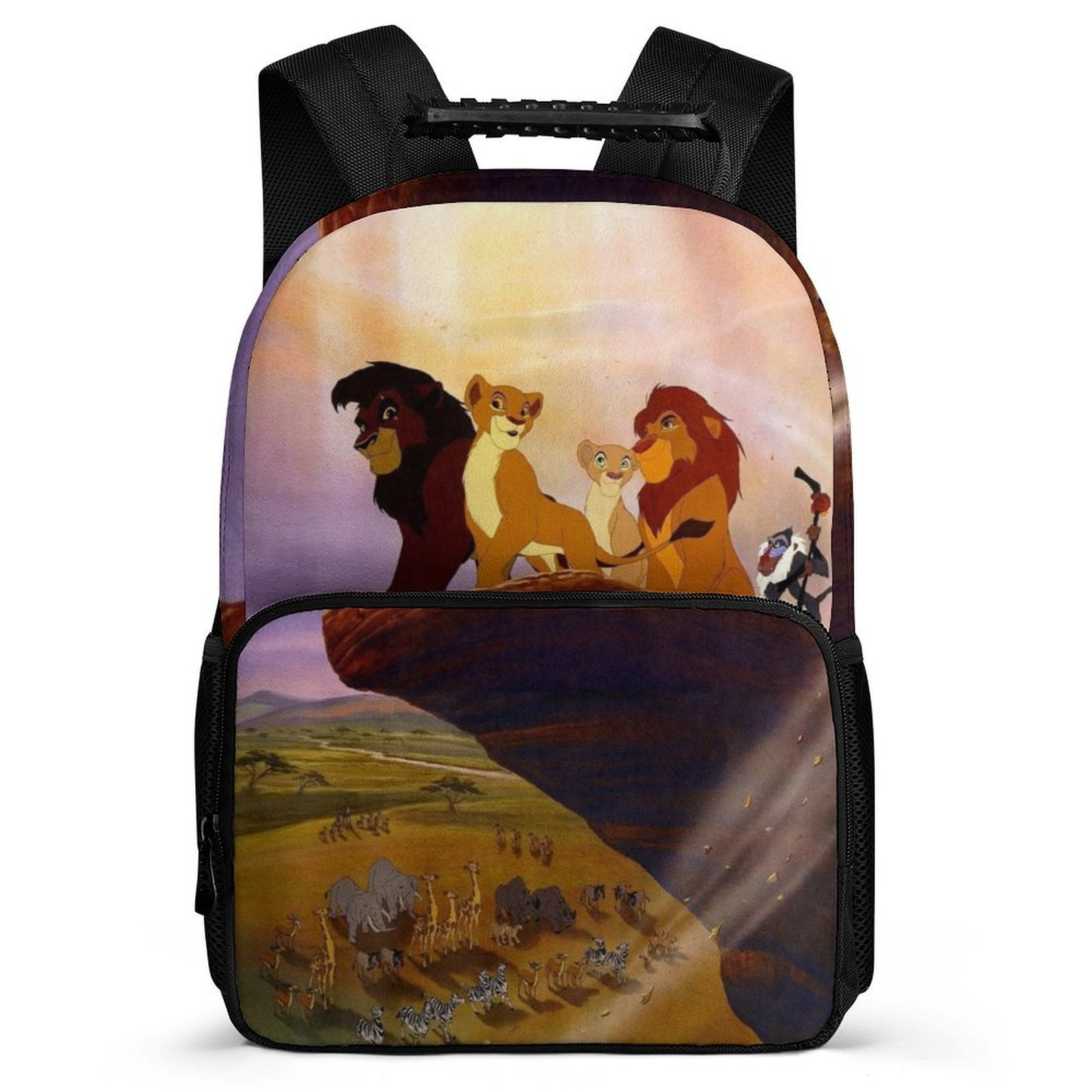 The Lion King Backpacks Lightweight Bookbags Casual Daypack For Travel ...