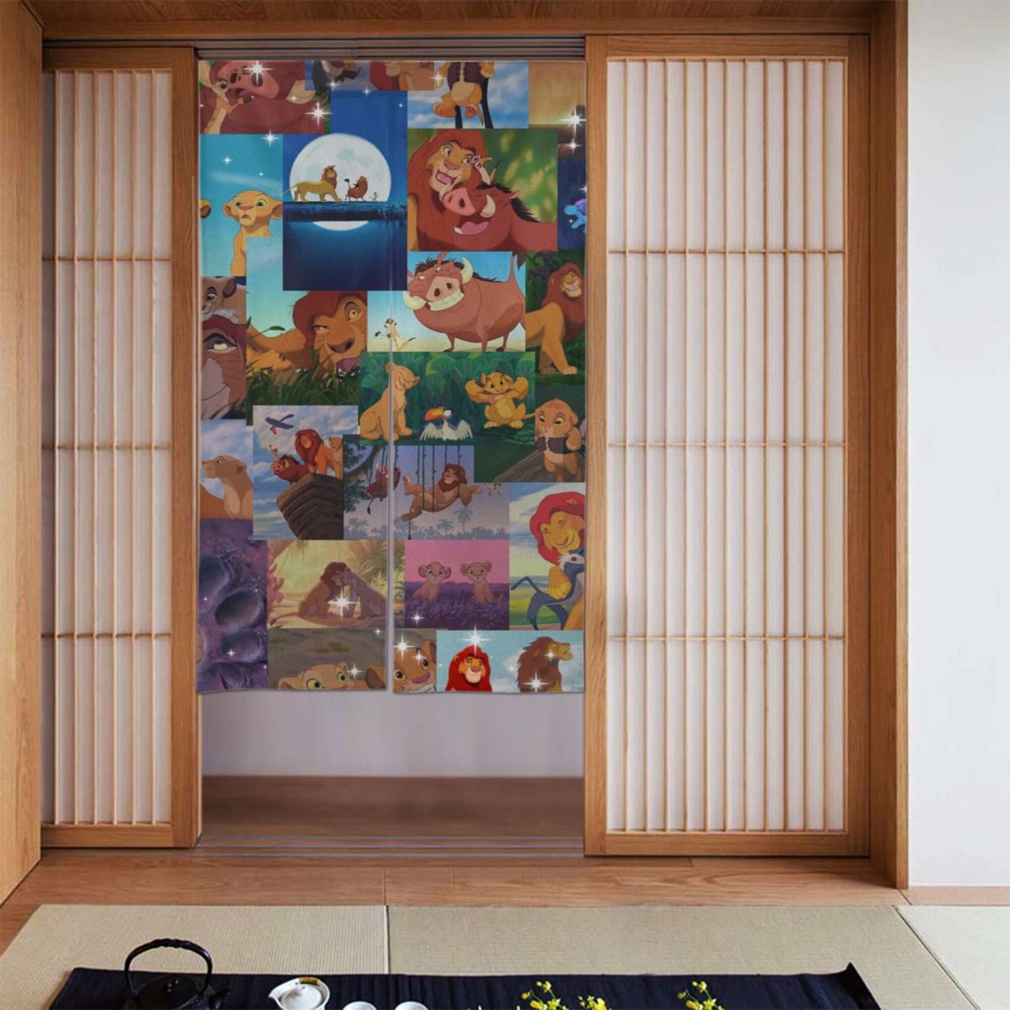 The Lion King Blackout Curtains For Home Decoration, Insulation ...