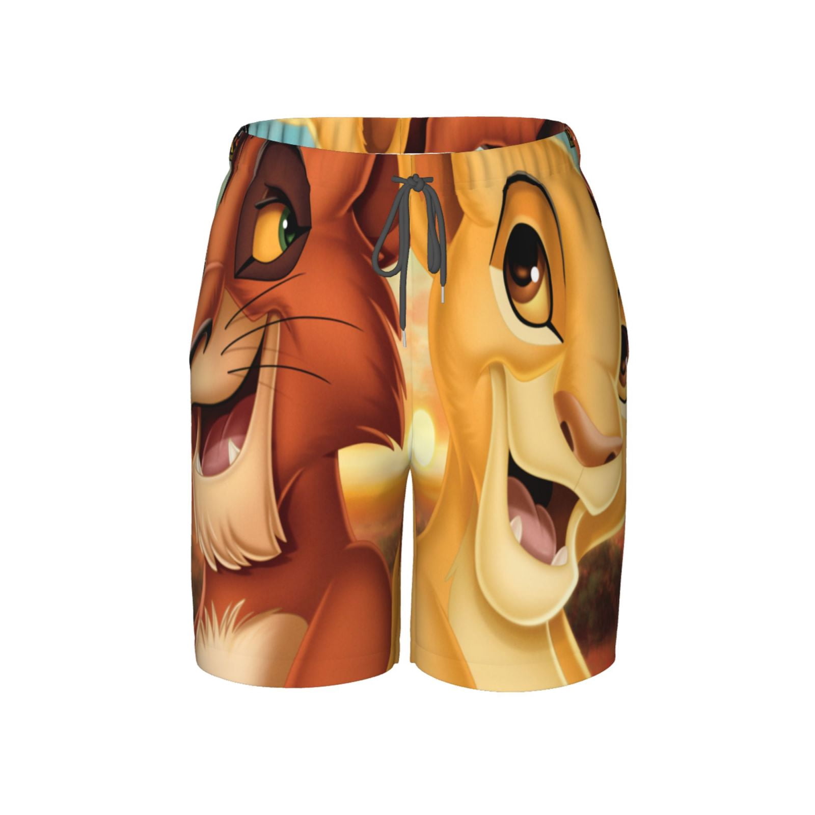 The Lion King Boy'S Swim Trunks Quick Dry Board Shorts Kids Beach Swim ...