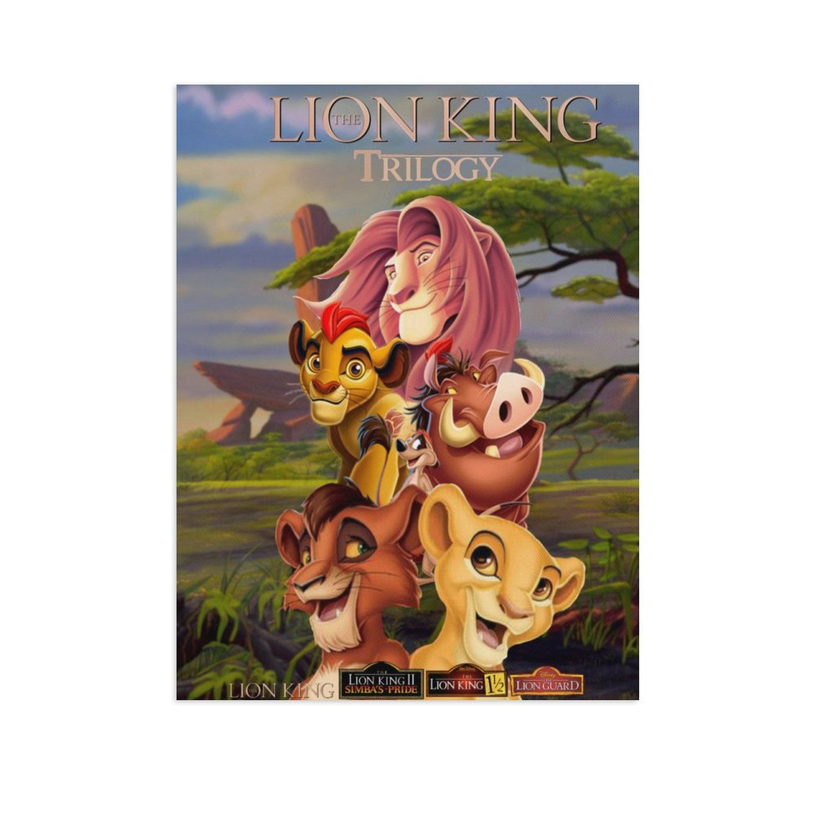 The Lion King Canvas Wall Art Painting Artwork Picutures Wall Decor for ...