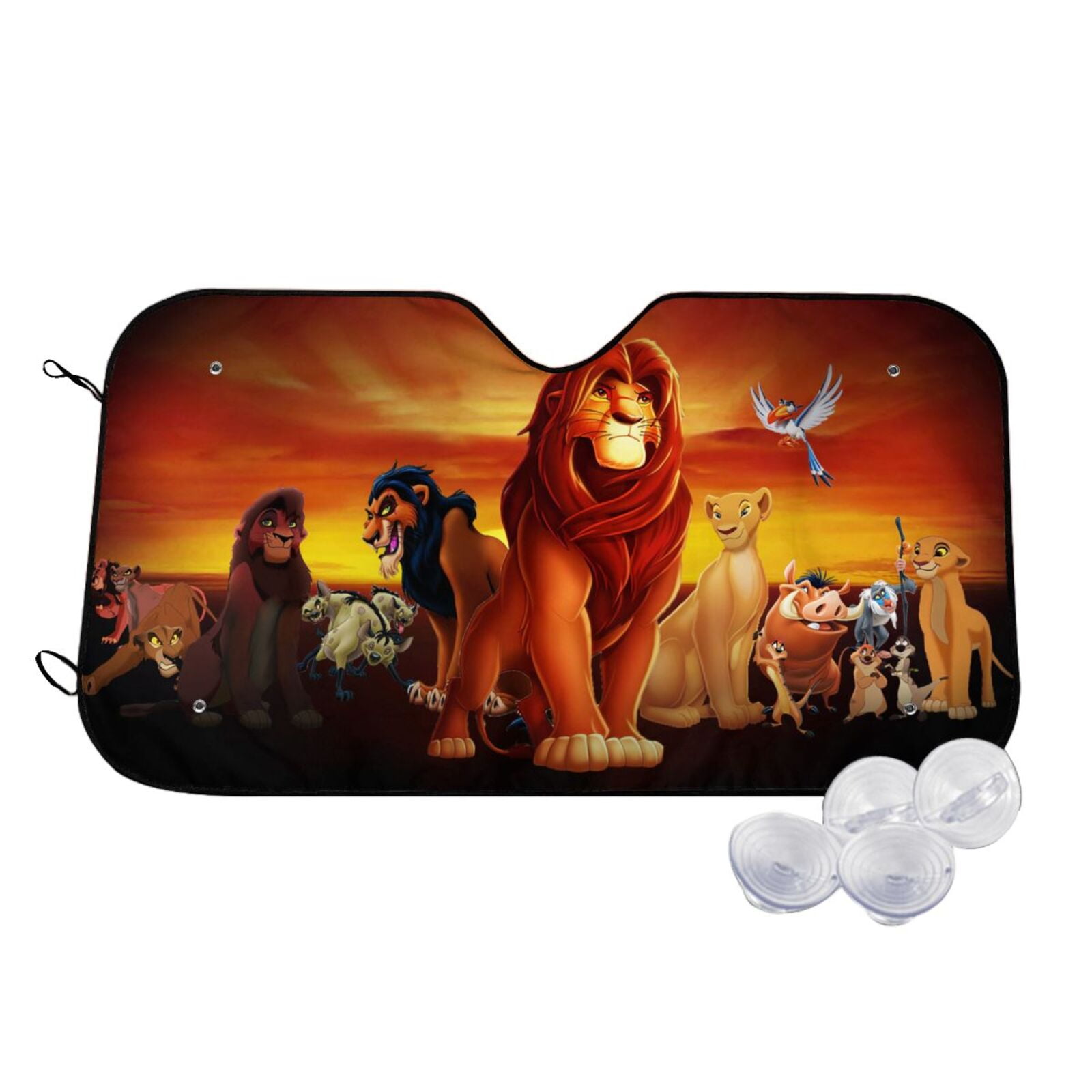 The Lion King Car Windshield Sun Shade, Foldable Sun Shade for Car Truck SUV Van Blocks UV Ray ...