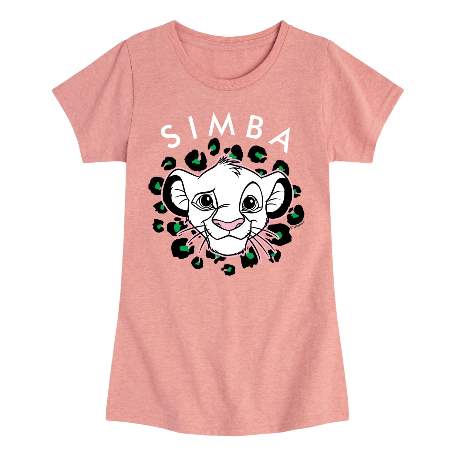 The Lion King - Cheetah Print - Simba - Toddler & Youth Girls Short ...