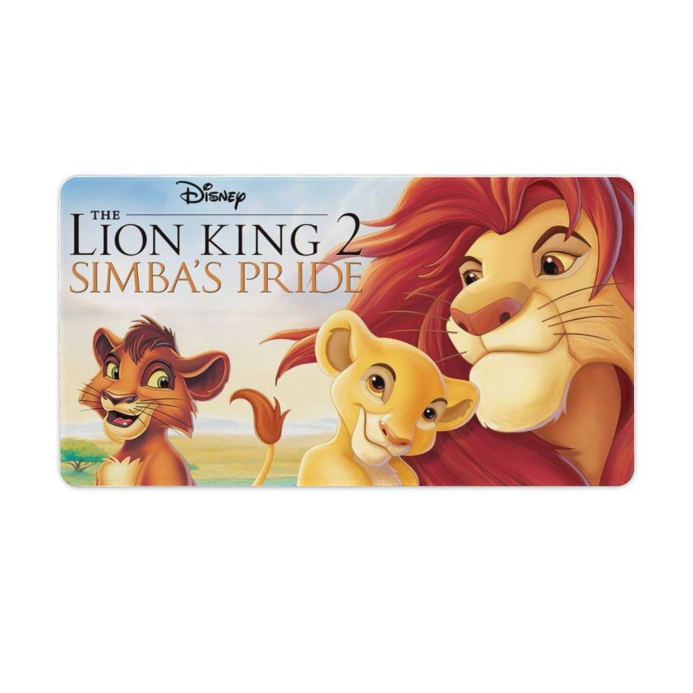 The Lion King Desk Pad Mouse Pad, Large Gaming Mouse Mat with Stitched ...