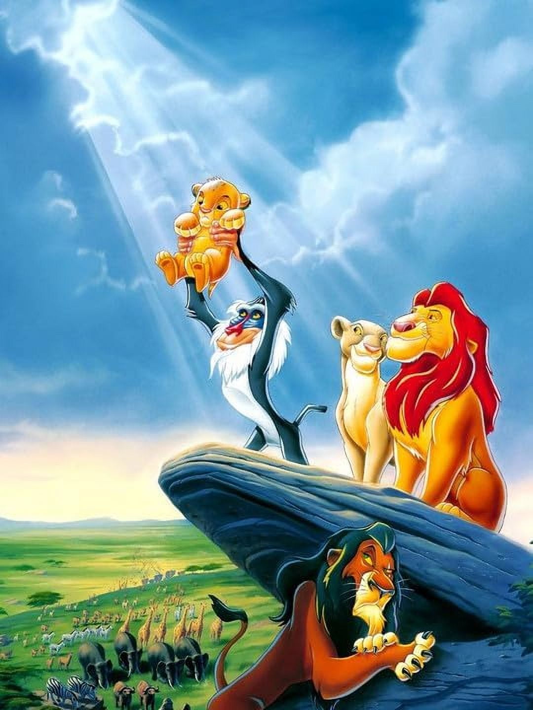 The Lion King Diamond Painting Kits for Adults Beginners Round Full ...
