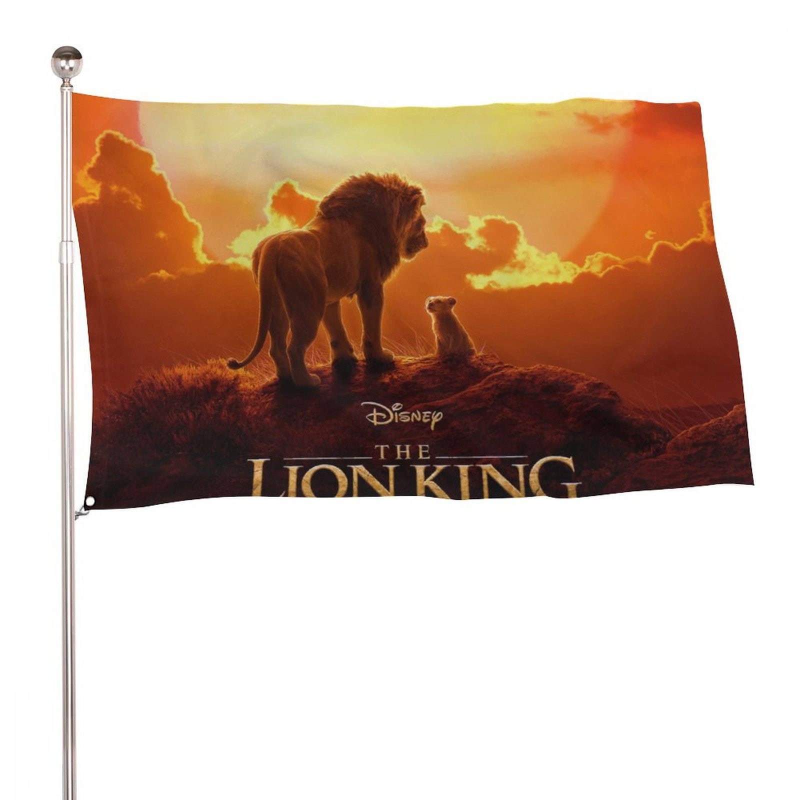 The Lion King Garden Banner - Double-Sided House Outdoor Flag for Yard ...