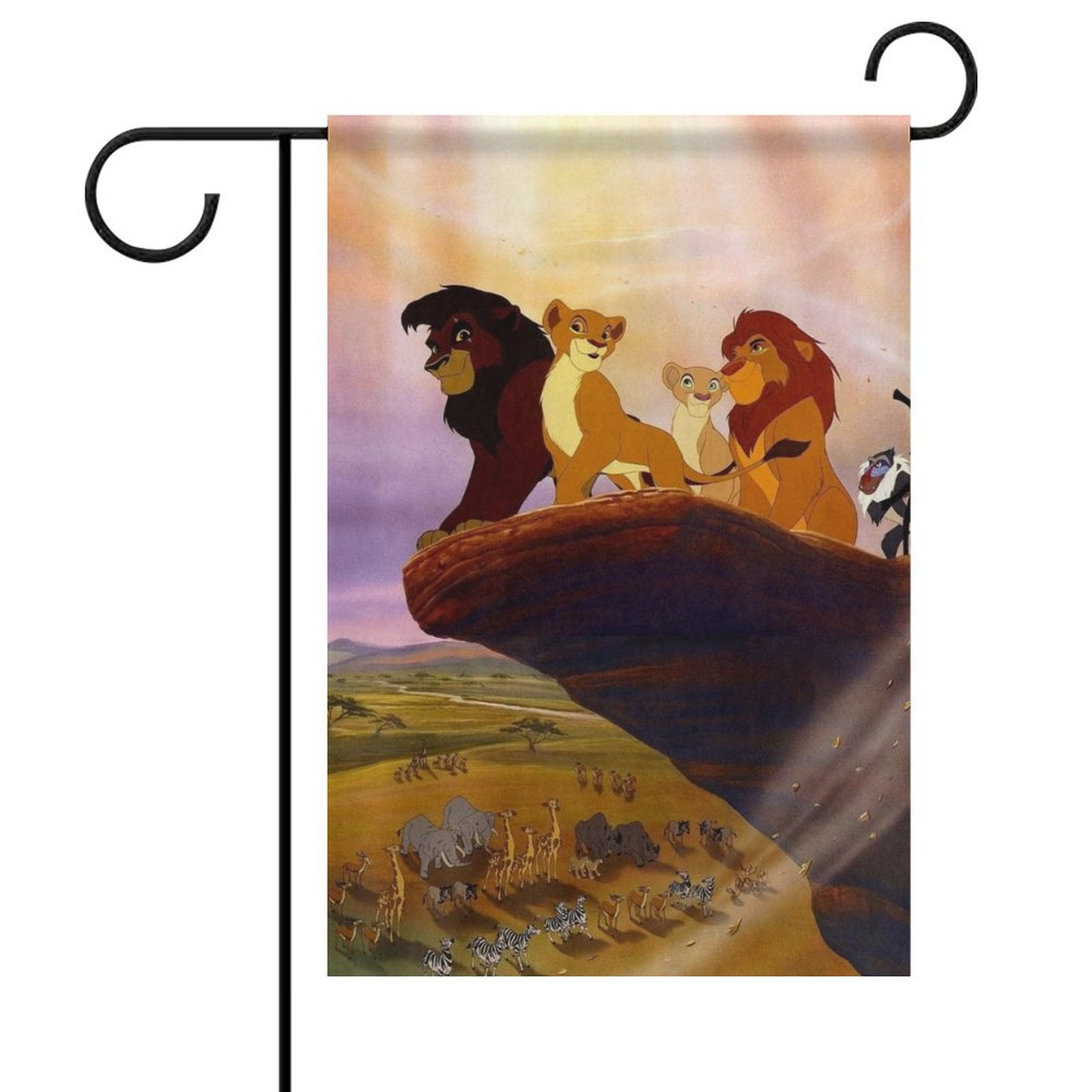 The Lion King Garden Banner - Double-Sided House Outdoor Flag for Yard ...