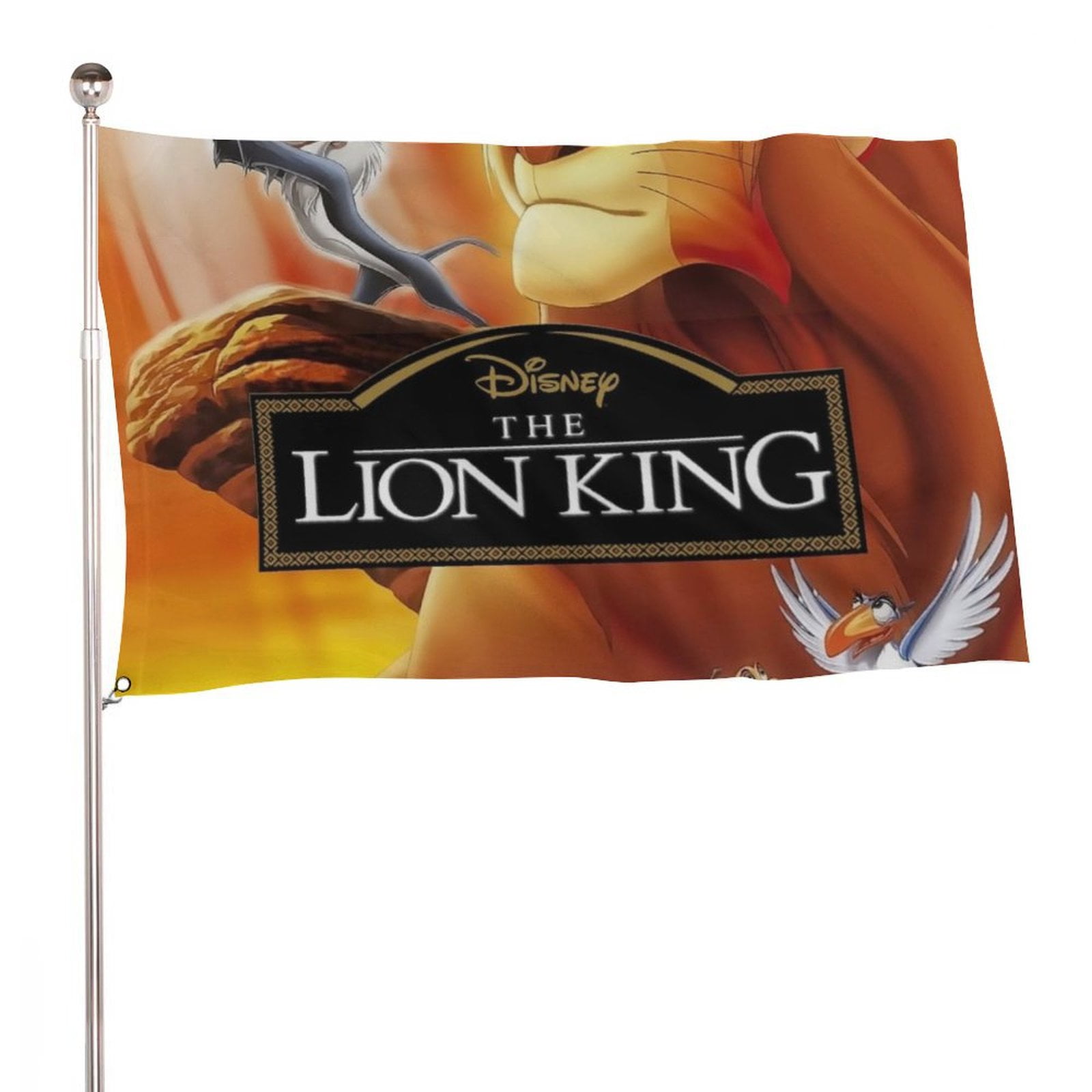 The Lion King Garden Banner - Double-Sided House Outdoor Flag for Yard ...