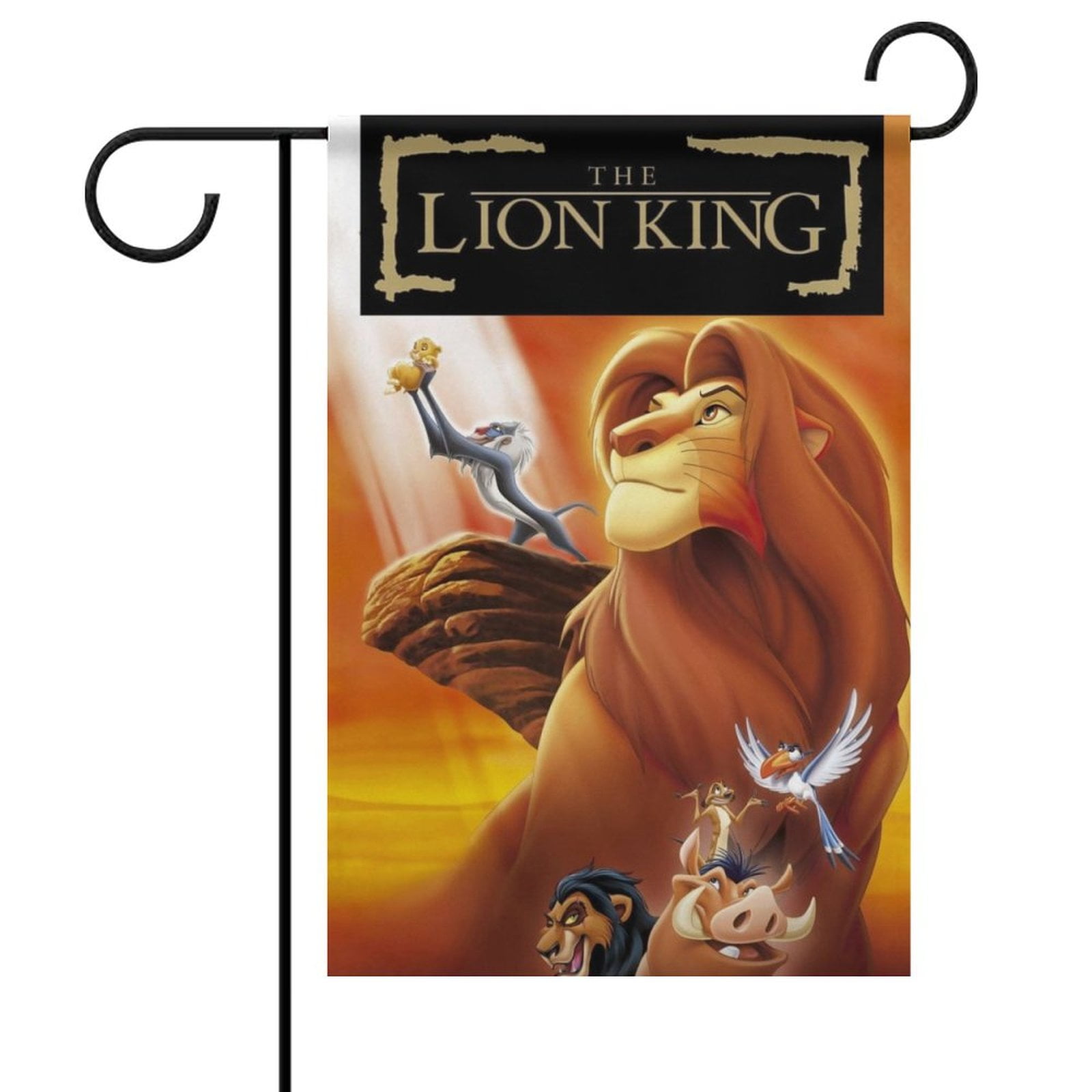 The Lion King Garden Banner - Double-Sided House Outdoor Flag for Yard ...