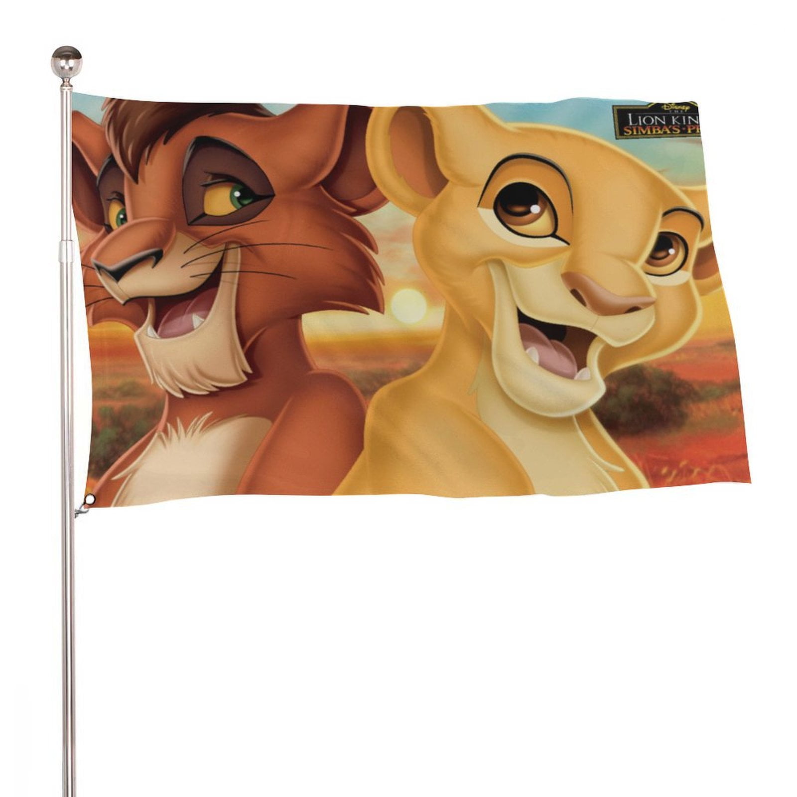 The Lion King Garden Banner - Double-Sided House Outdoor Flag for Yard ...