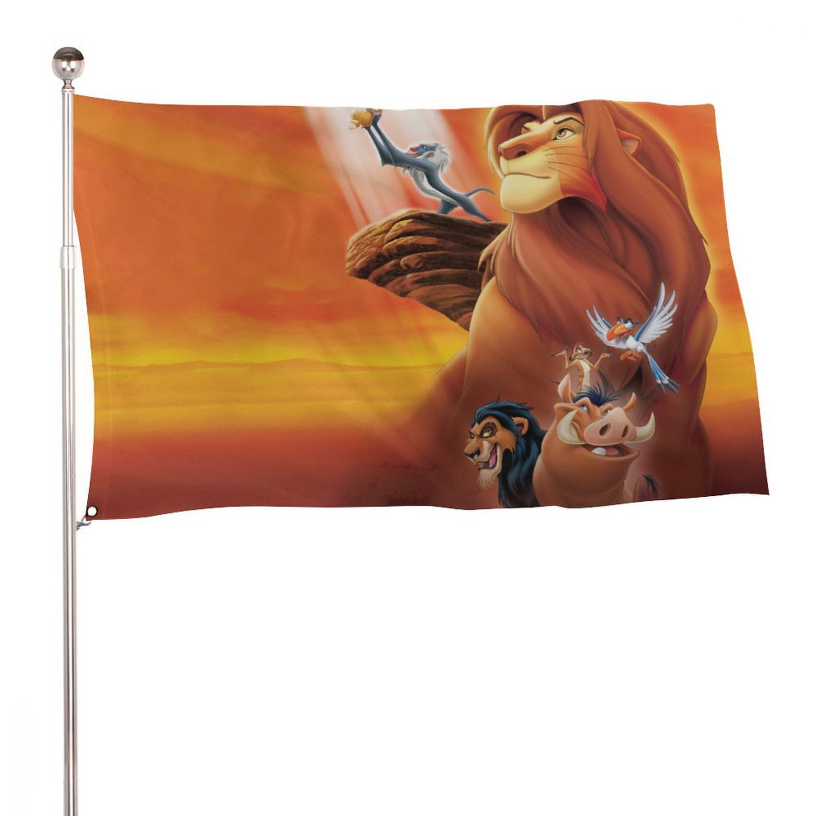 The Lion King Garden Banner - House Outdoor Flag for Yard And Lawn ...