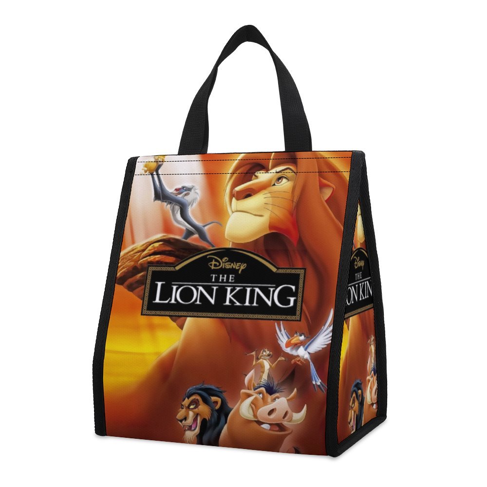 The Lion King Lunch Bag Insulated, Lunch Box Bag, Reusable Lunch Tote ...