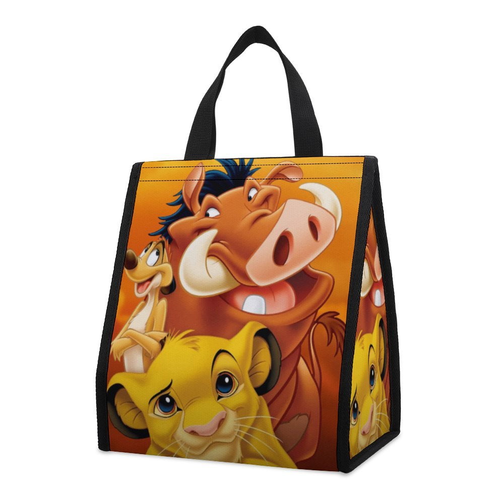 The Lion King Lunch Bag Insulated, Lunch Box Bag, Reusable Lunch Tote ...