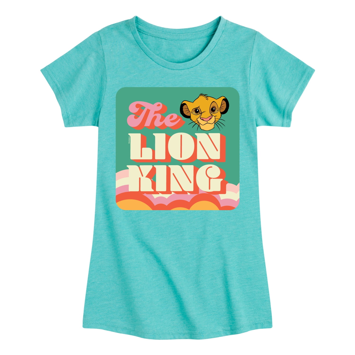 The Lion King - Retro Styled - Simba - Toddler & Youth Girls Short ...