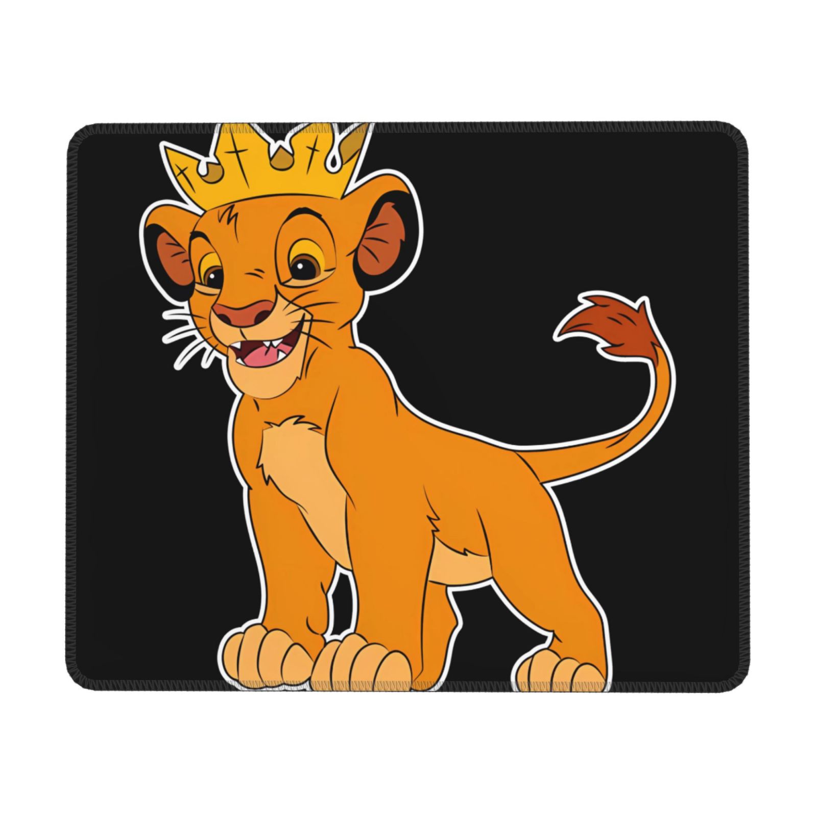 The Lion King Rubber Lock Edge Mouse pad, Office Desk pad, Writing pad ...