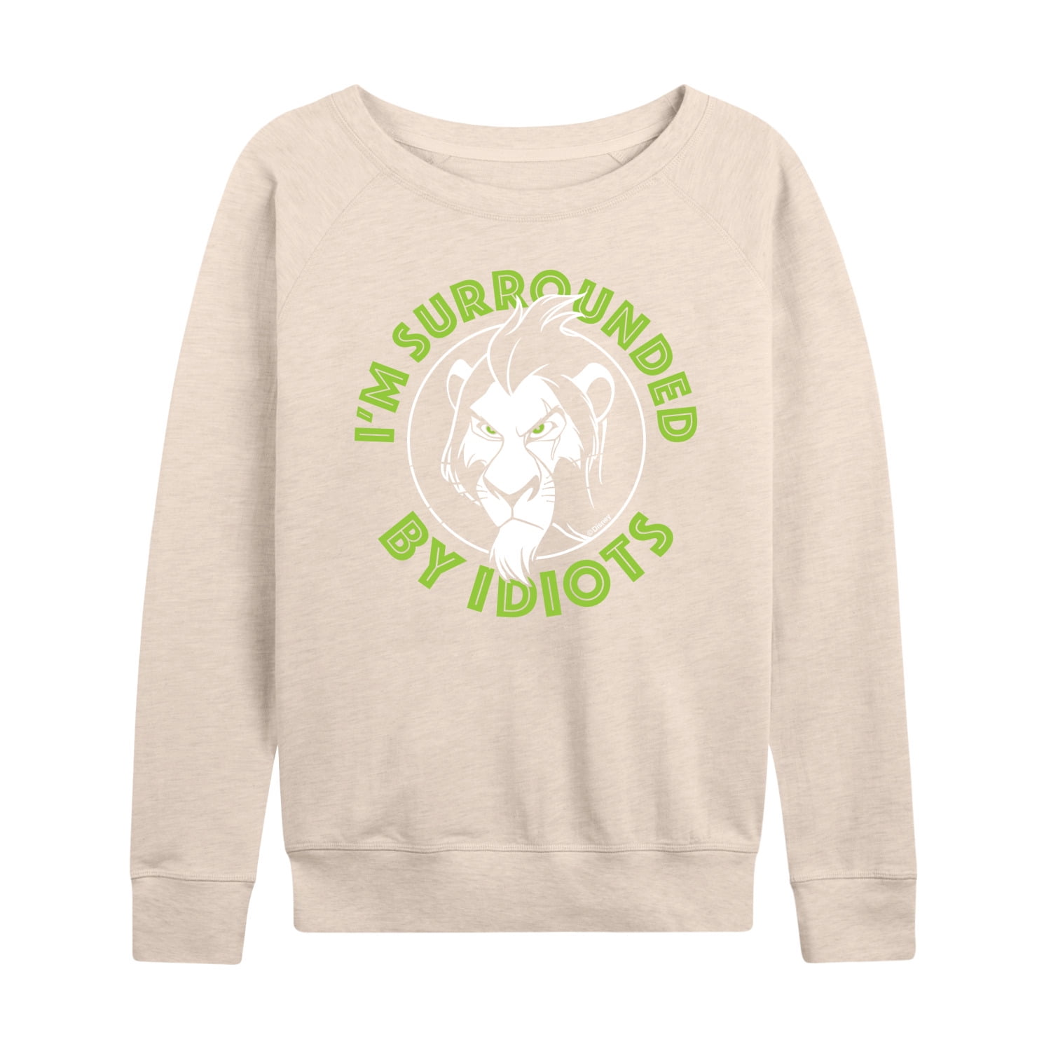The Lion King - Scar - I'm Surrounded by Idiots - Women's Lightweight ...