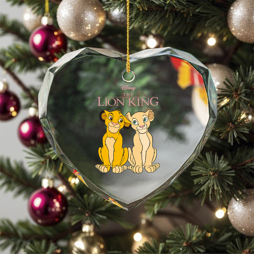 The Lion King Simba And Nala Lovely Smile Ornament, Indoor Decoration ...