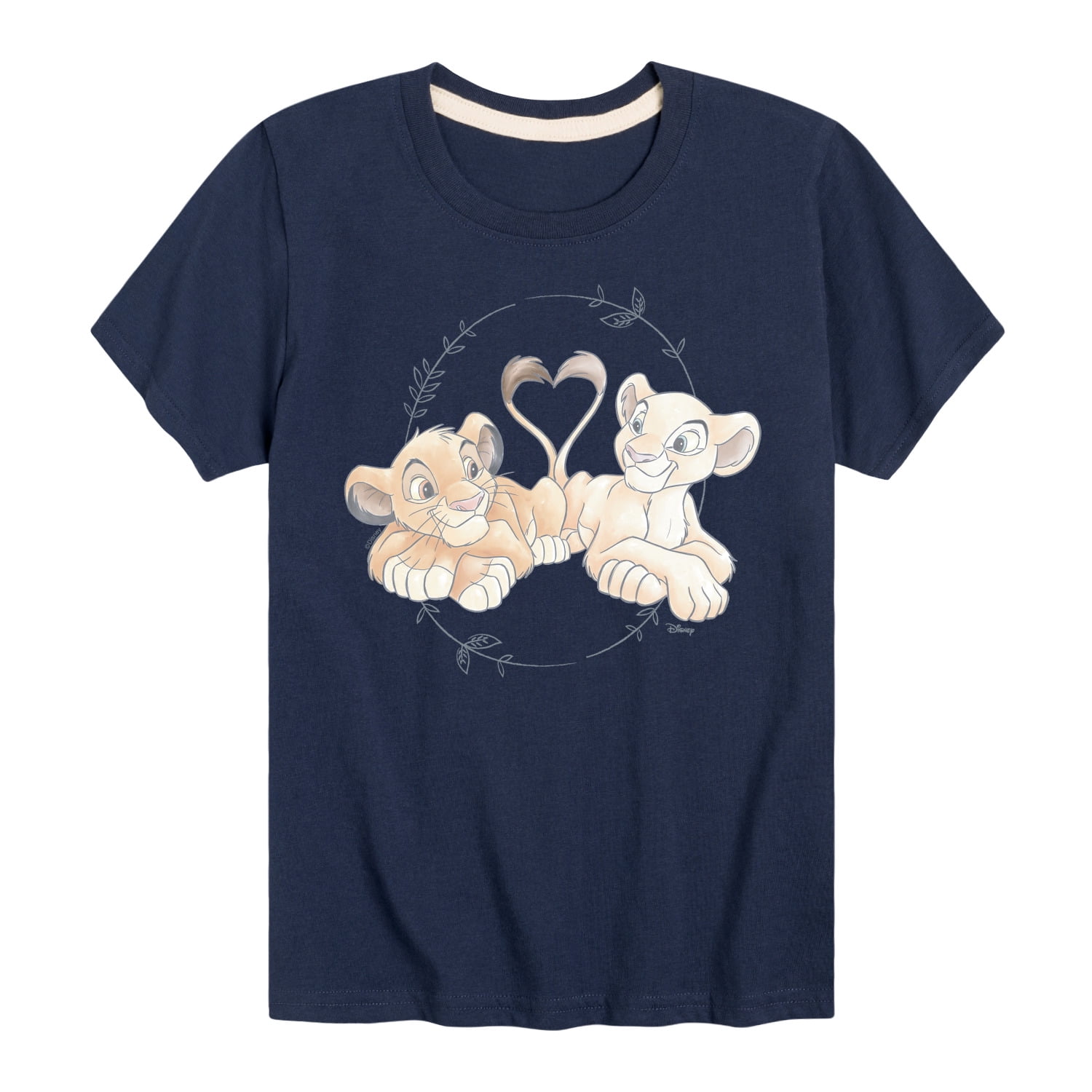 The Lion King - Simba Nala Heart - Toddler & Youth Short Sleeve Graphic ...