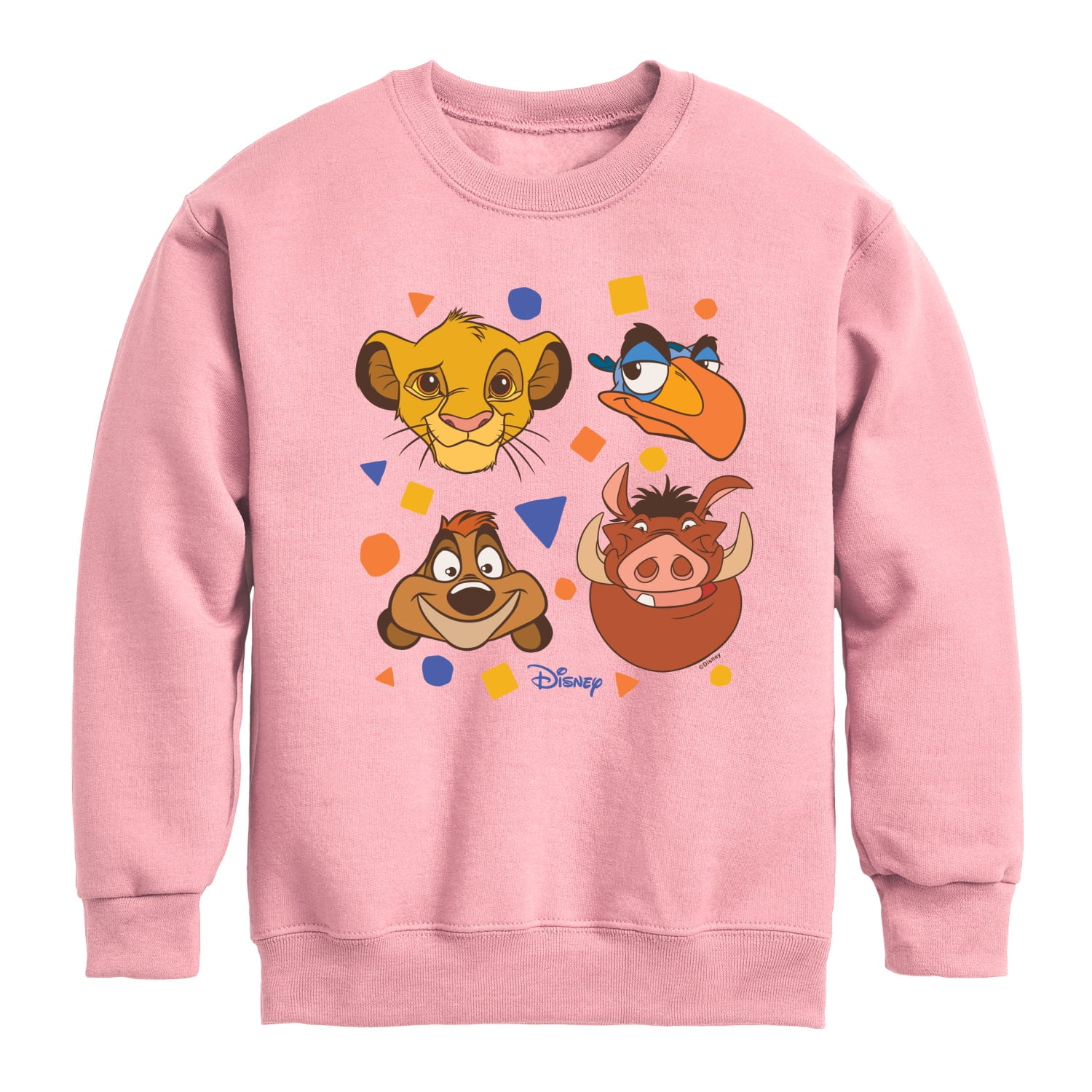 The Lion King - Simba, Pumbaa, Timon, & Zazu - Toddler & Youth Crewneck ...