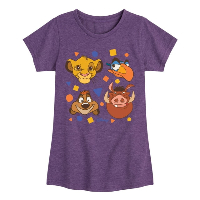 The Lion King - Simba, Pumbaa, Timon, & Zazu - Toddler & Youth Girls ...