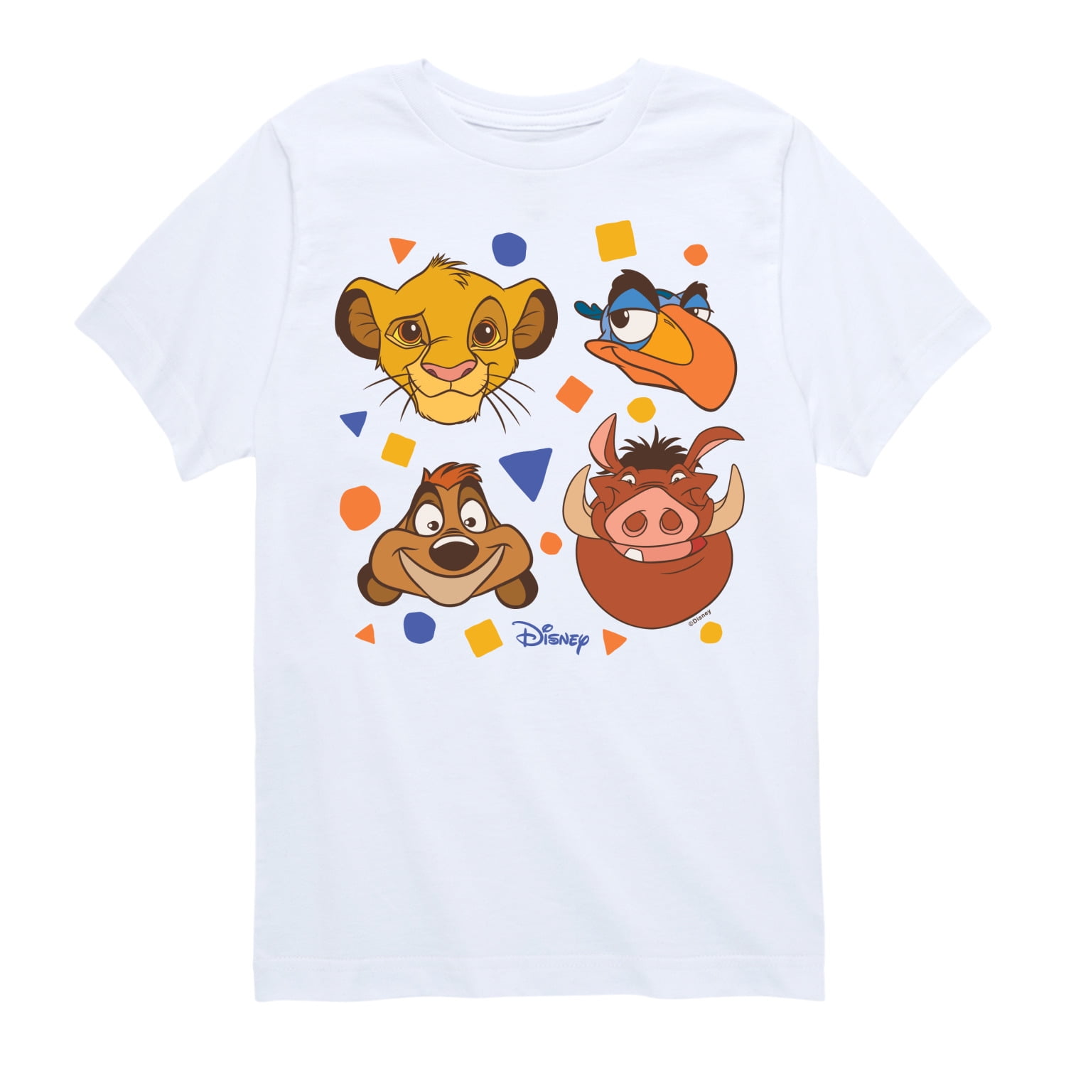 The Lion King - Simba, Pumbaa, Timon, & Zazu - Toddler & Youth Short ...