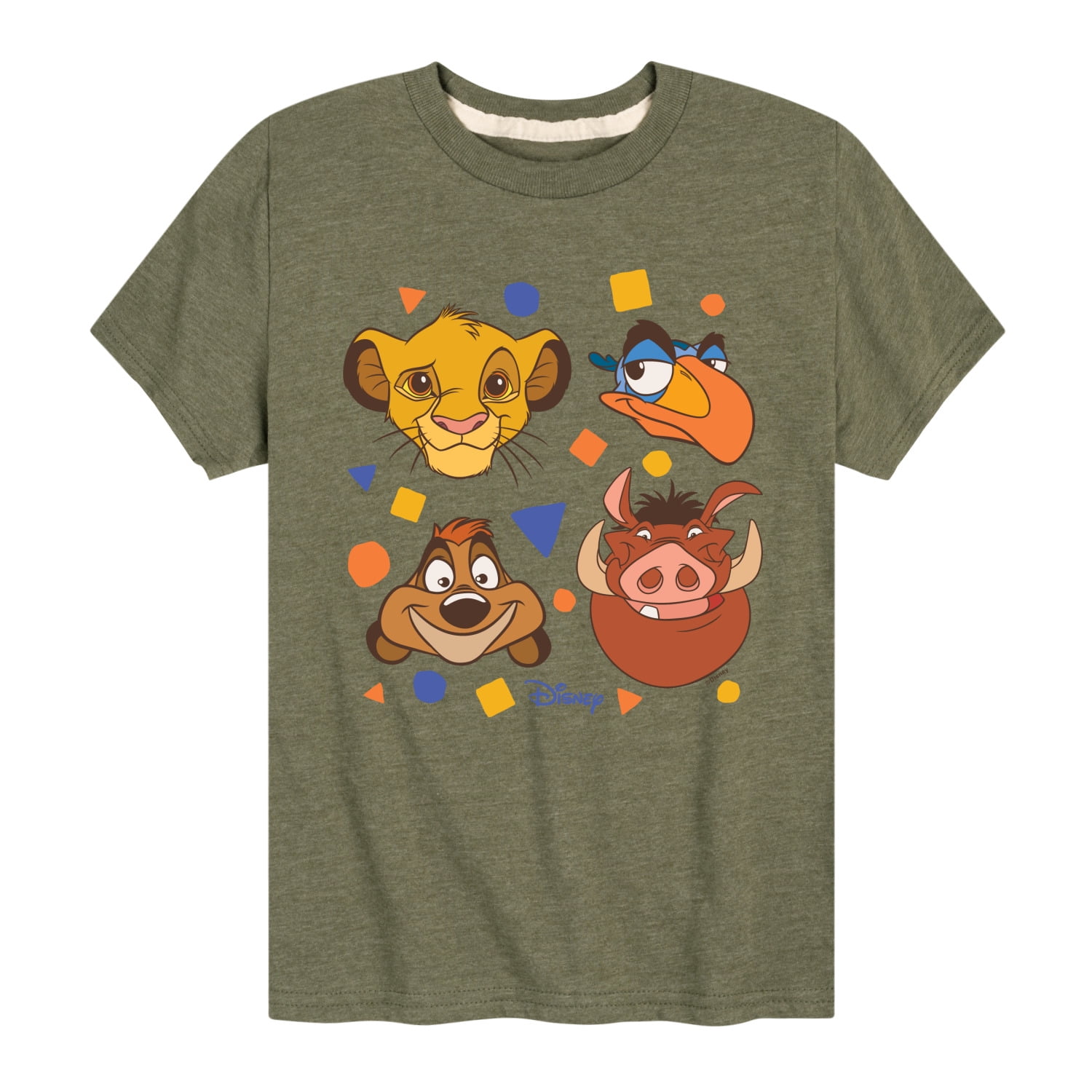 The Lion King - Simba, Pumbaa, Timon, & Zazu - Toddler & Youth Short ...