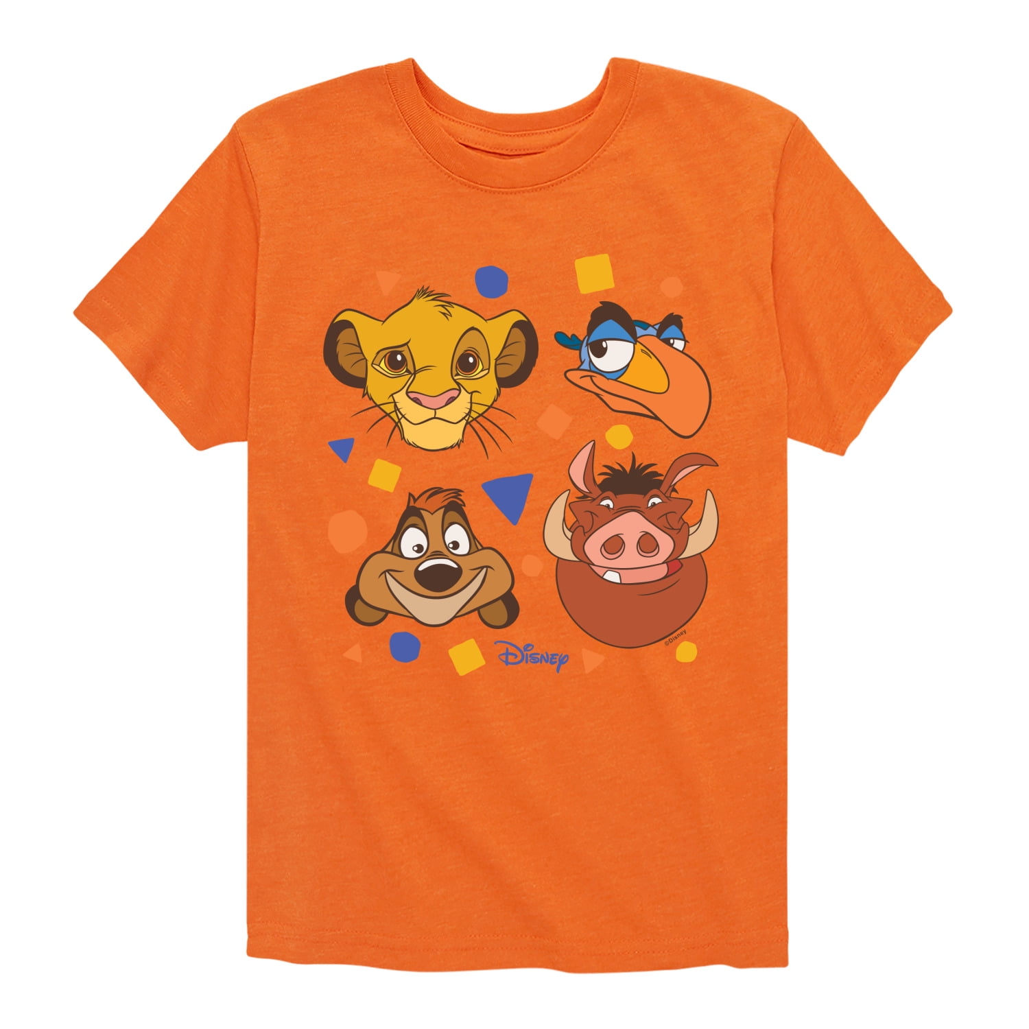 The Lion King - Simba, Pumbaa, Timon, & Zazu - Toddler & Youth Short ...