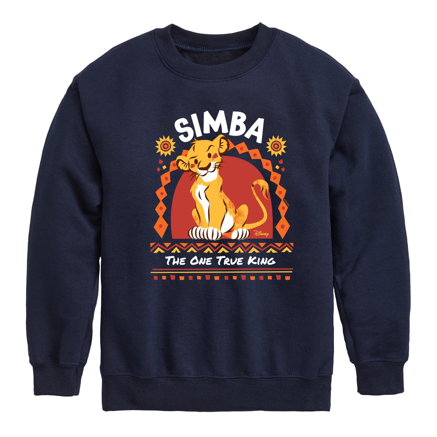 The Lion King - Simba - The One True King - Toddler & Youth Crewneck ...