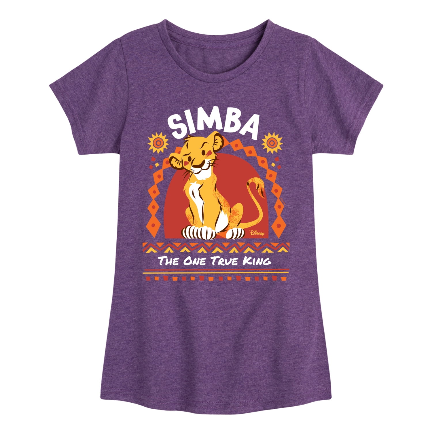 The Lion King - Simba - The One True King - Toddler & Youth Girls Short ...