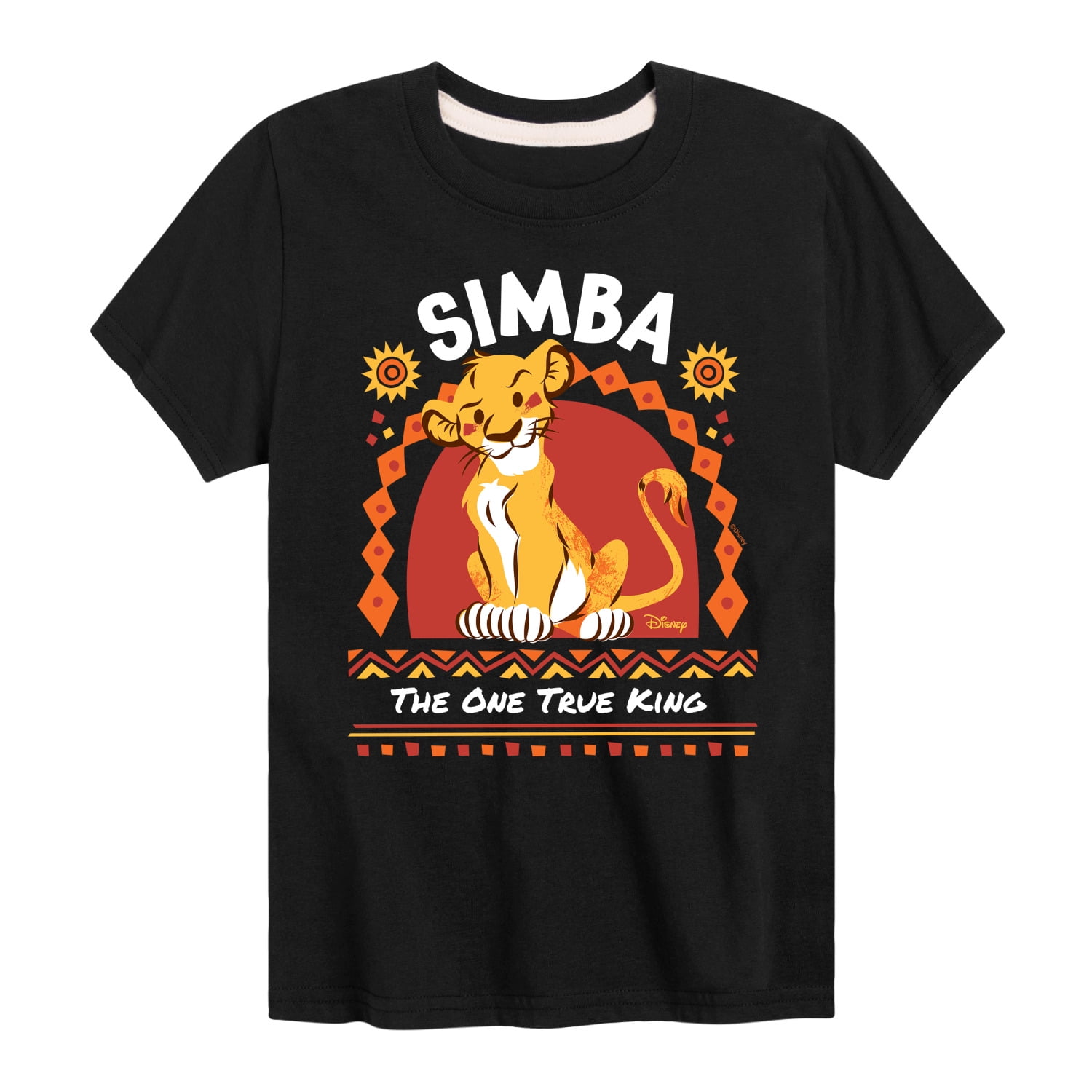 The Lion King - Simba - The One True King - Toddler & Youth Short Sleeve Graphic T-Shirt ...