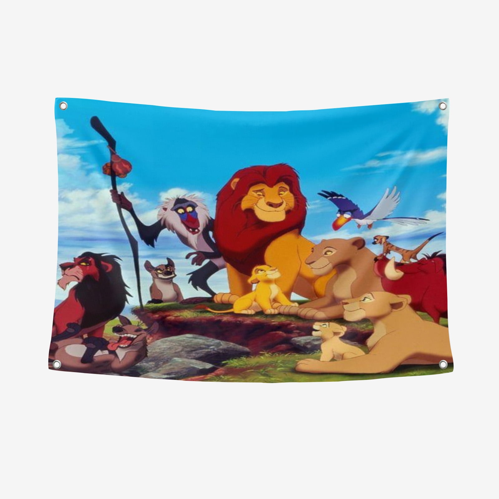 The Lion King Theme Party Supplies Banner Background Backdrop 31.5*47 ...