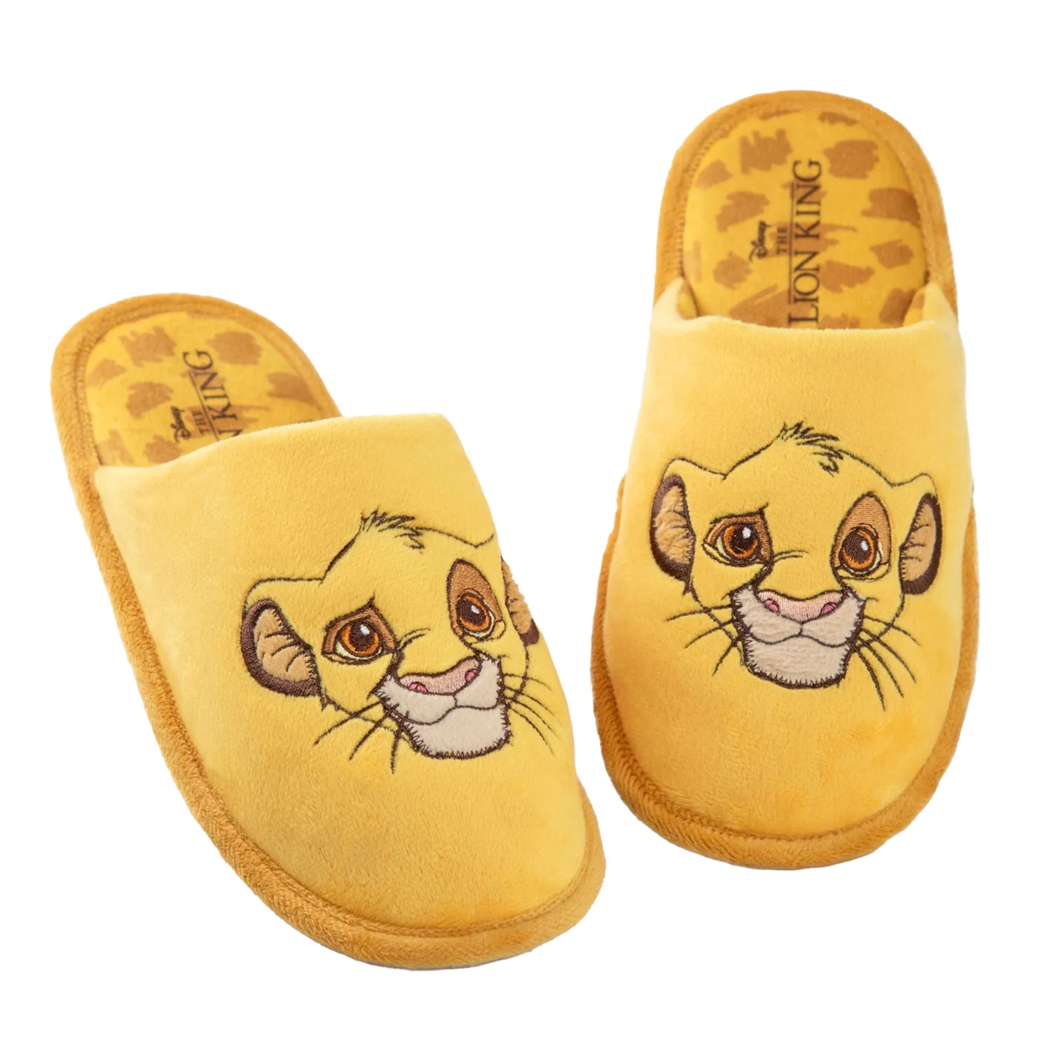 The Lion King Womens Simba Mule Slippers - Walmart.com
