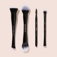 The Lip Bar Double Duty Dual Ended Face Makeup Brush Kit - Walmart.com