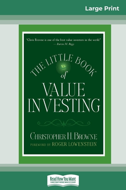 The Little Book of Value Investing: (Little Books. Big Profits) (16pt ...
