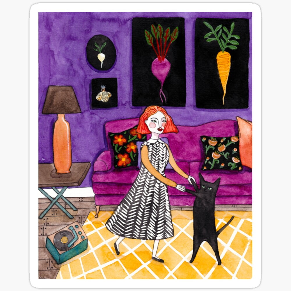 The Little Dance Party Sticker Phone Decal Water Bottle Stickers Car ...