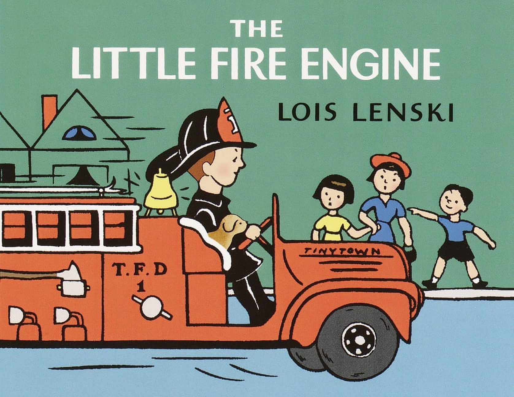 The Little Fire Engine (Board Book) - Walmart.com