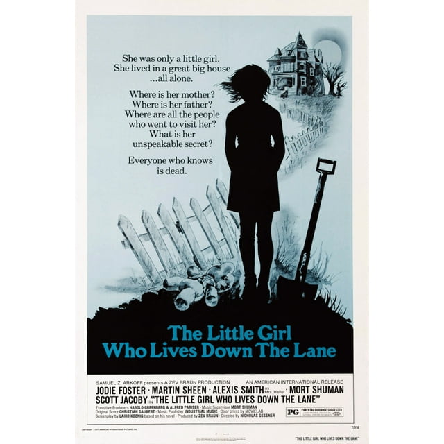 The Little Girl Who Lives Down The Lane Us Poster 1976 Movie Poster ...