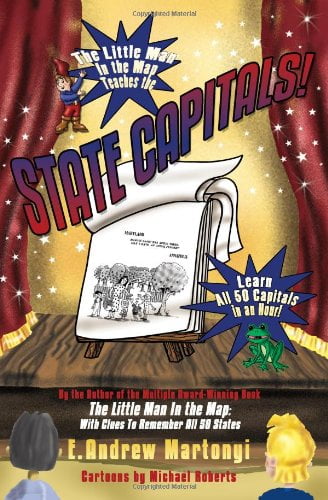 Pre-Owned The Little Man in the Map Teaches the State Capitals ...