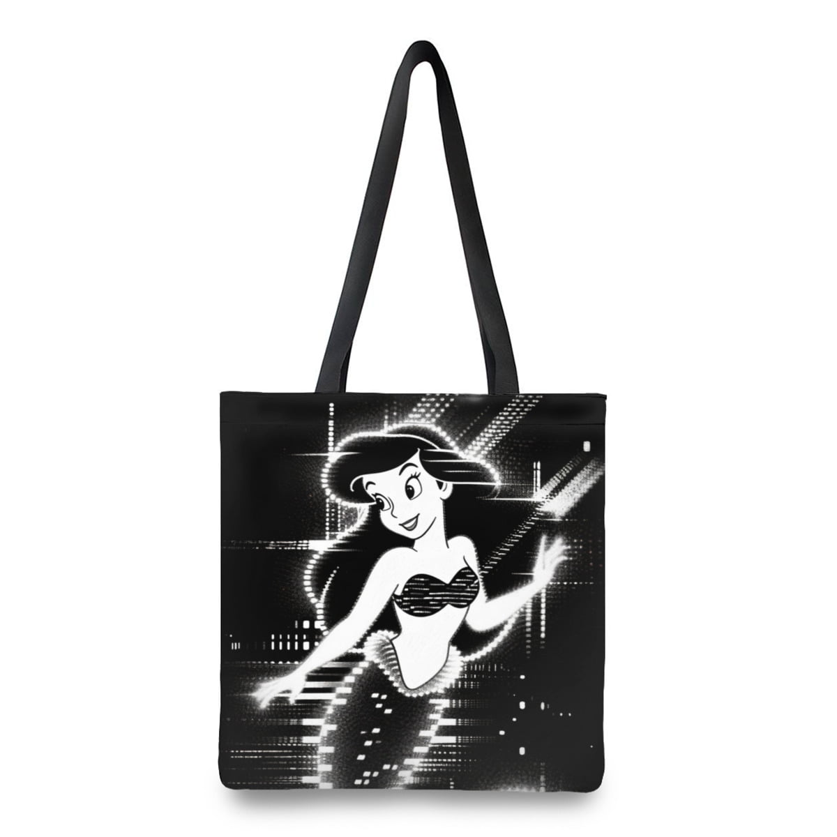 The Little Mer×maid Double-Sided Shopping Bag Durable for Shopping and ...
