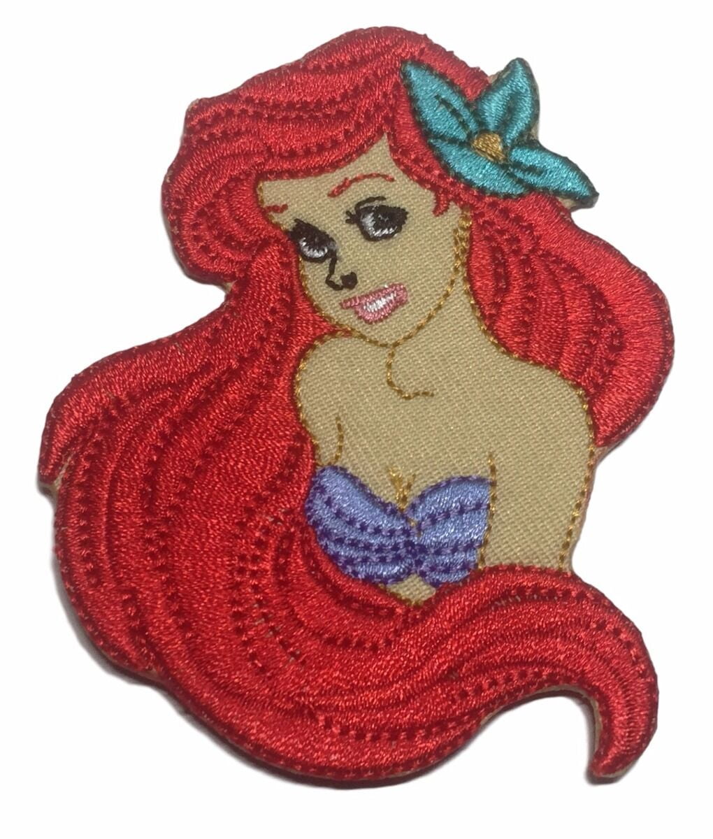 Main Street Disney Princess Patches, Iron or Sew, 3-Inch Tall ...