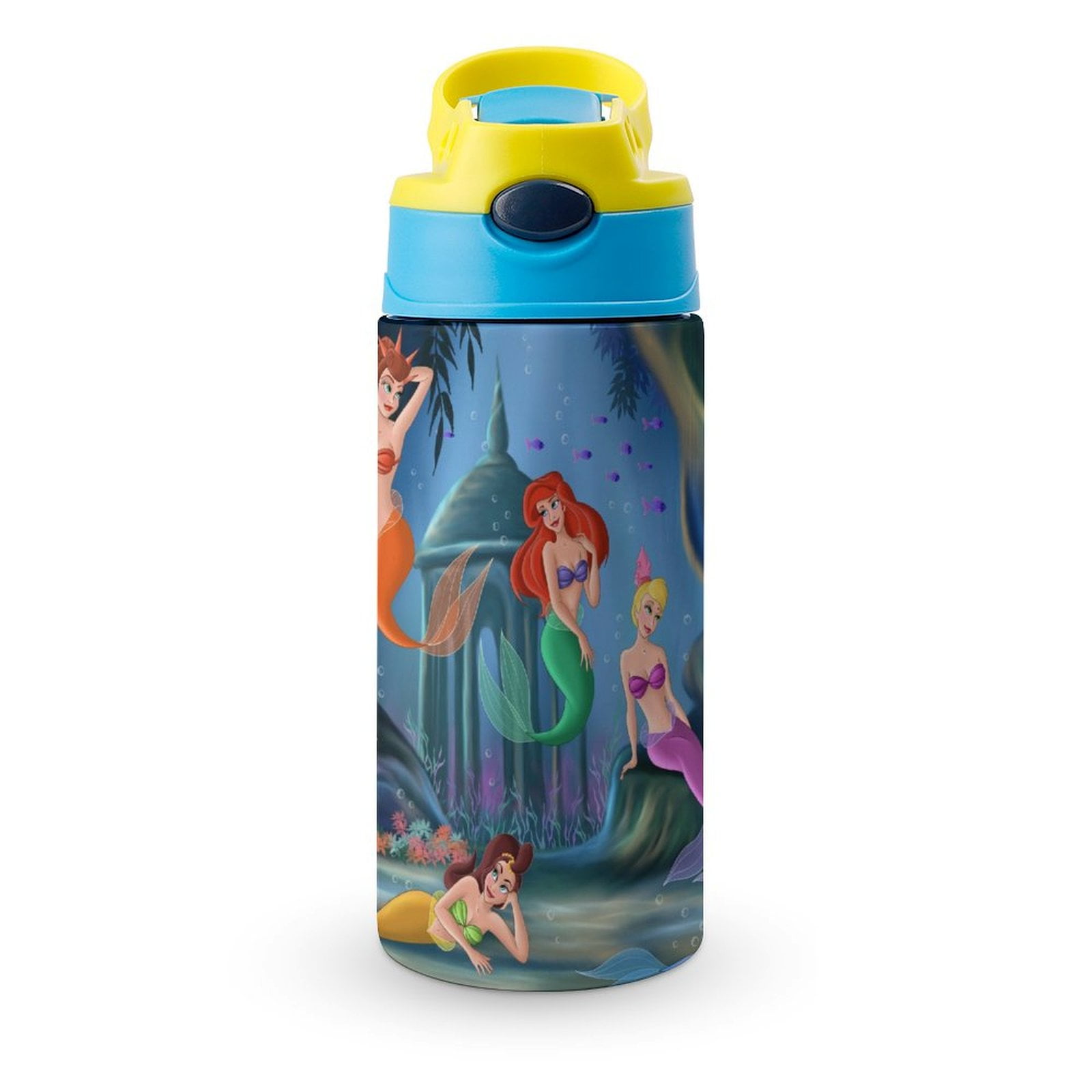 The Little Mermaid Ariel Stainless Steel Bottle for Kids - Frozen Kids ...